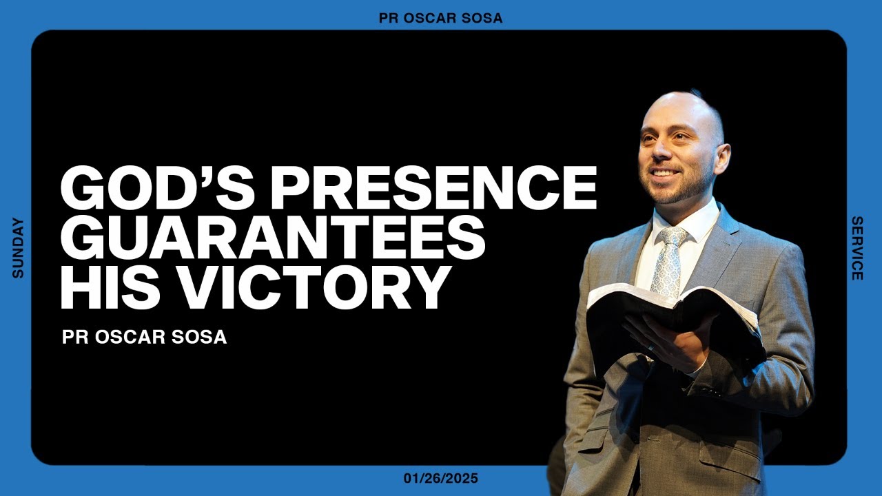 God's Presence Guarantees His Victory - Pastor Oscar Sosa - Good News ...