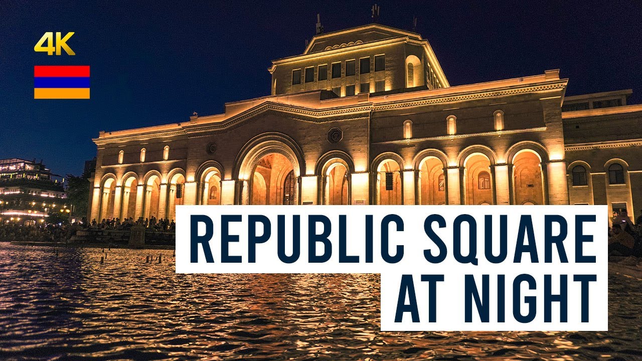 Republic Square Nights | Dancing Fountains, Yerevan (Երևան), Armenia ...