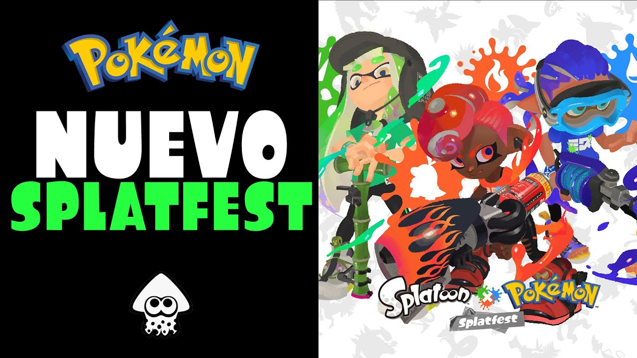 ¡Nuevo SPLATFEST de POKEMON! Splatoon 3 - Noticias Tintelianas #2 - YouTube