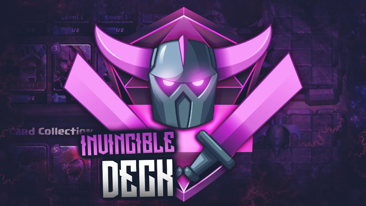 CLASH ROYALE: THE INVINCIBLE DECK Valk & P.e.k.k.a Clash Royale ITA ...