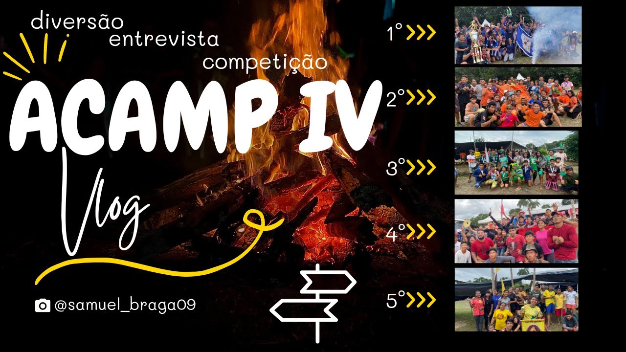 ACAMP IV | Vlog dos bastidores desse Acampamento - YouTube