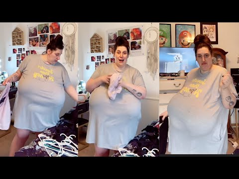 The Stunning Old Woman: Daily Life of Big Women Over 50 at Home