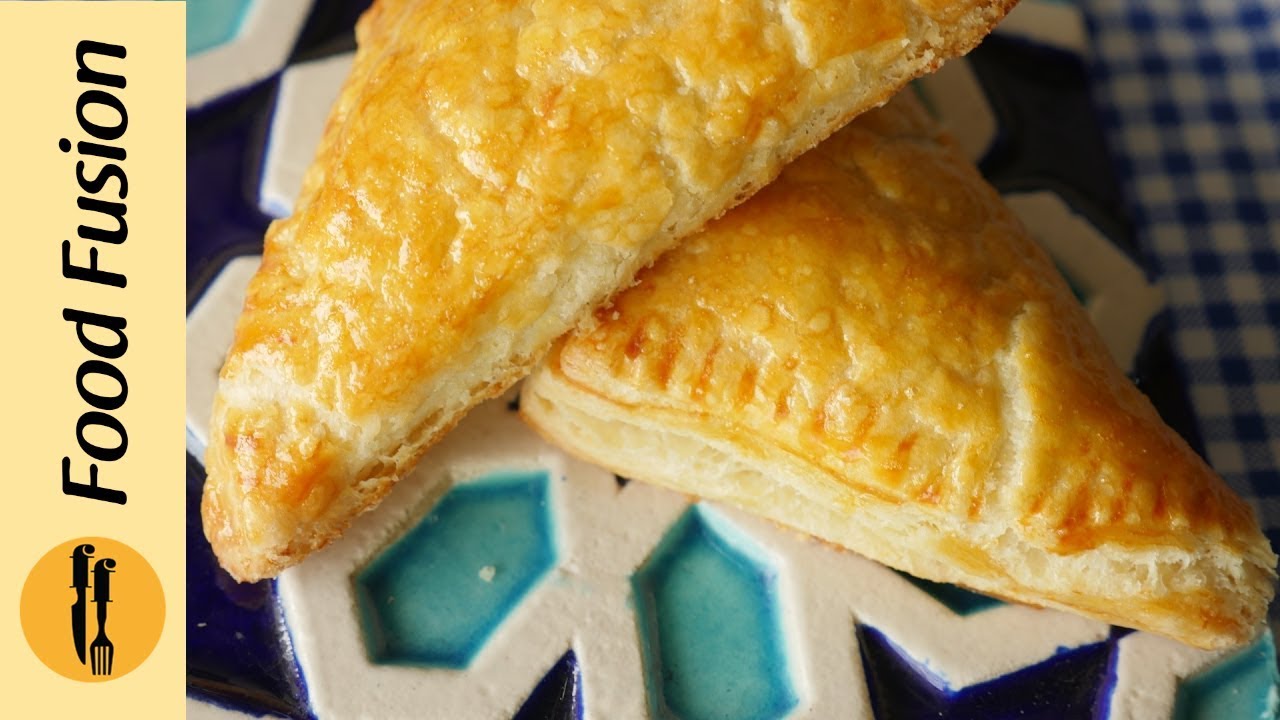 Egg & Cheese (Patties) Puff Triangles Recipe By Food Fusion - YouTube