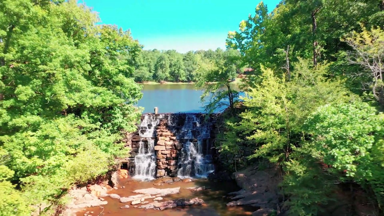 Chewacla Falls - Mavic 2 Pro Drone Spillway Footage - YouTube