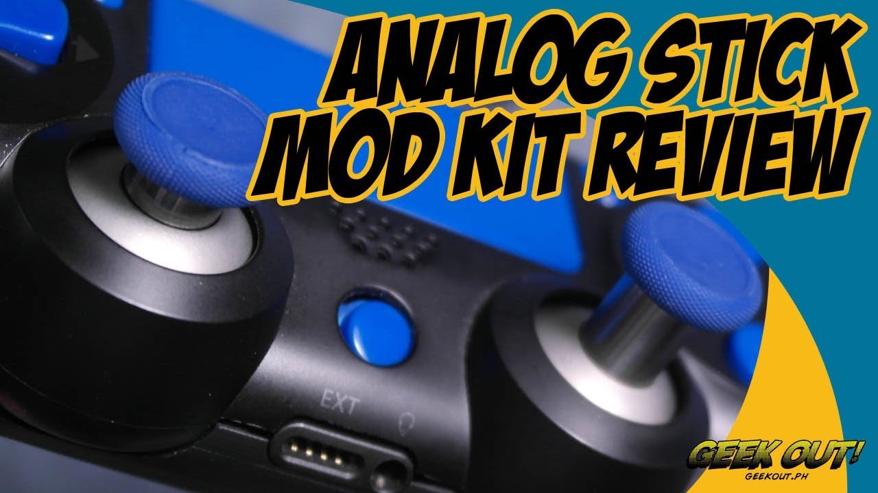 Dualshock 4 Analog Stick Mod Kit Review - YouTube
