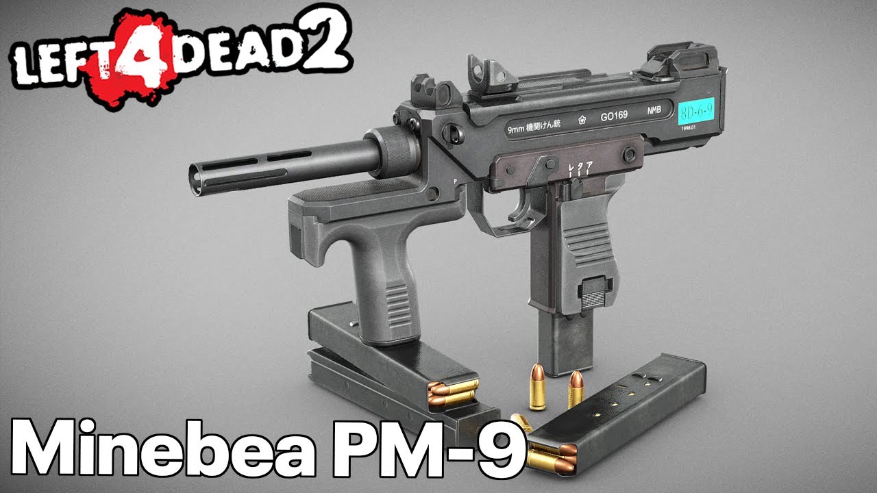 Minebea PM-9 - Left 4 Dead 2 - SMG Mod - YouTube