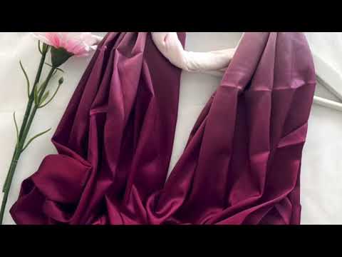 Ombre Muna Satin Hijab Shawl for Women