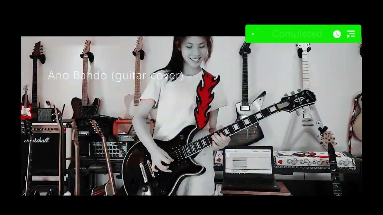 あのバンド Bocchi The Rock! 結束バンド "Ano Band" (guitar cover) 孤獨搖滾 Mina Pang ...