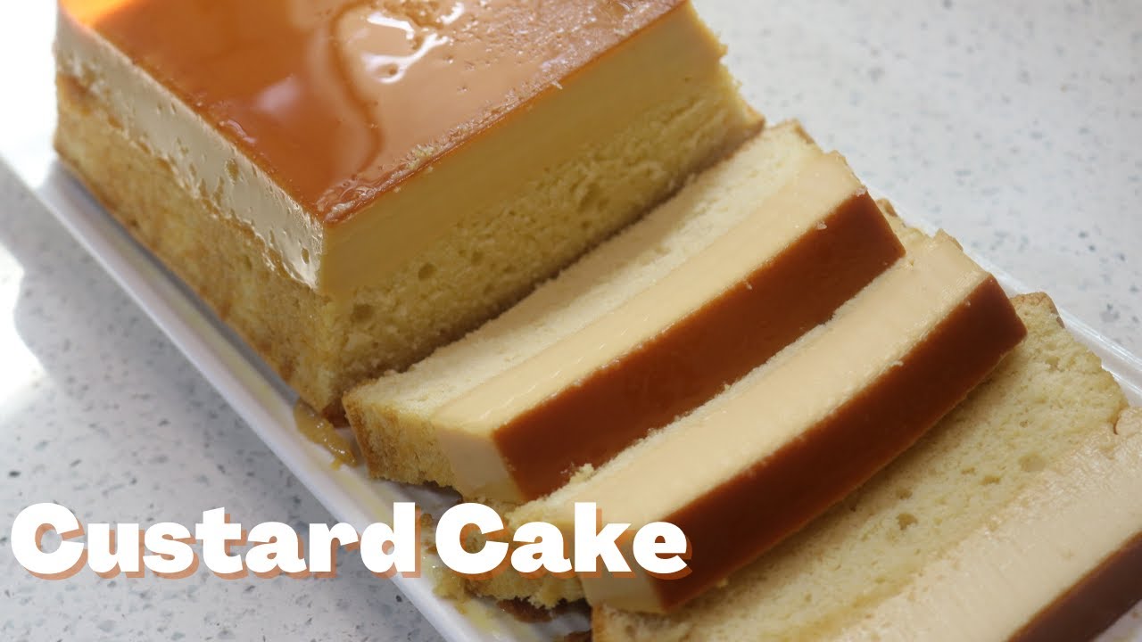 Custard Cake l Flan Cake l Custard Loaf Cake l Filipino Dessert - YouTube