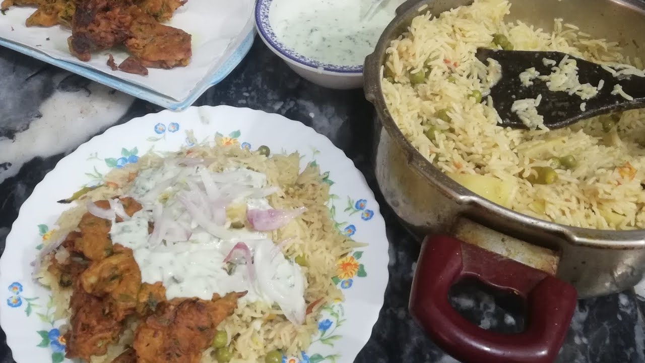 Pakistani Breakfast to Lunch routine!!! Pakore,,, pulao - YouTube