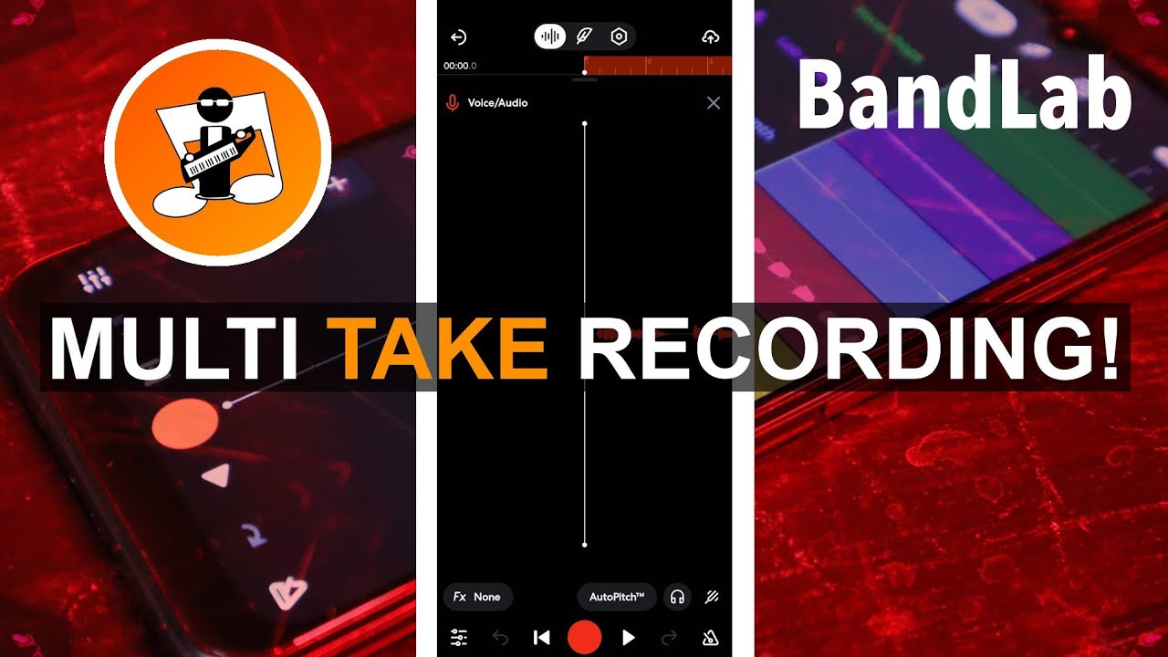 How to Multi Take record in Bandlab for that perfect recording! - YouTube