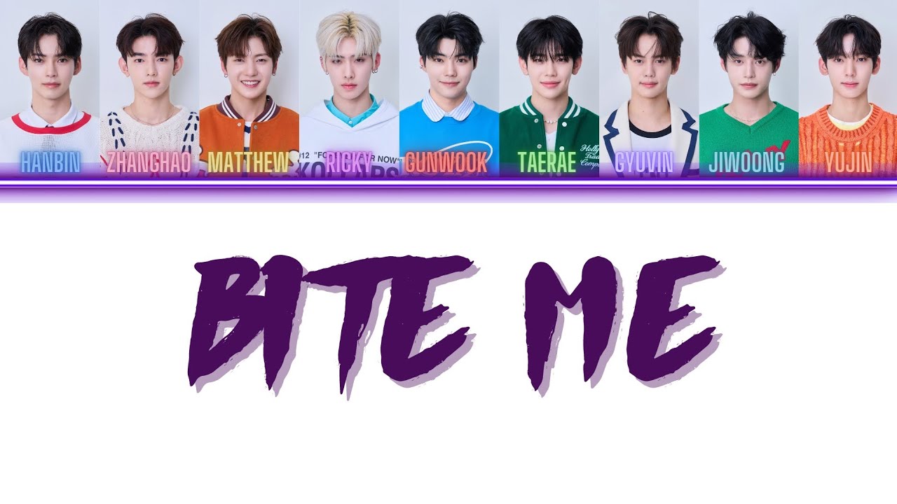 ZEROBASEONE- 'Bite Me' Cover ENHYPEN (Color Coded Lyrics Eng/Rom/Han) | @ZB1_official - YouTube