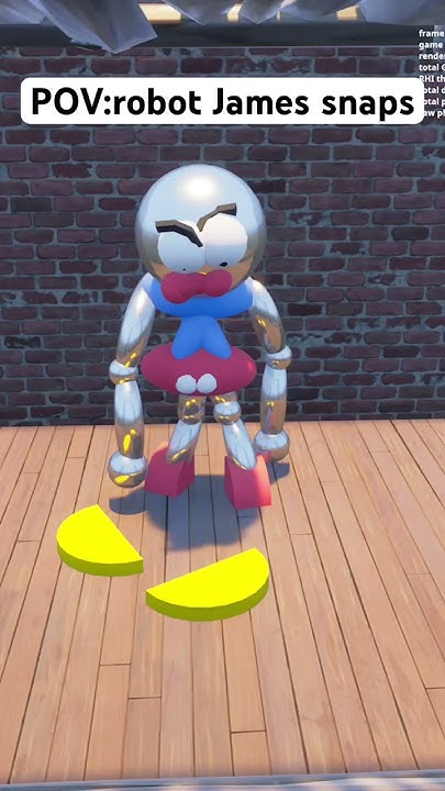 Robot James had enough with clone Robot James - YouTube
