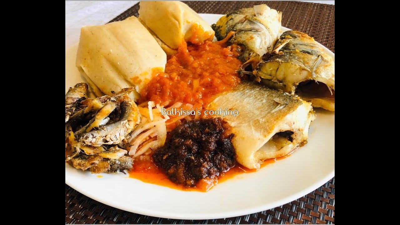 Recette de donkounou kenkey ou Kom - YouTube