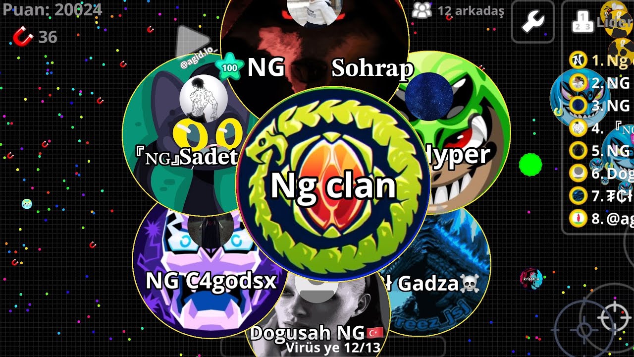 DESTROY CLANS INSANE DUO 💥☠️ (AGARİO MOBİLE) - YouTube