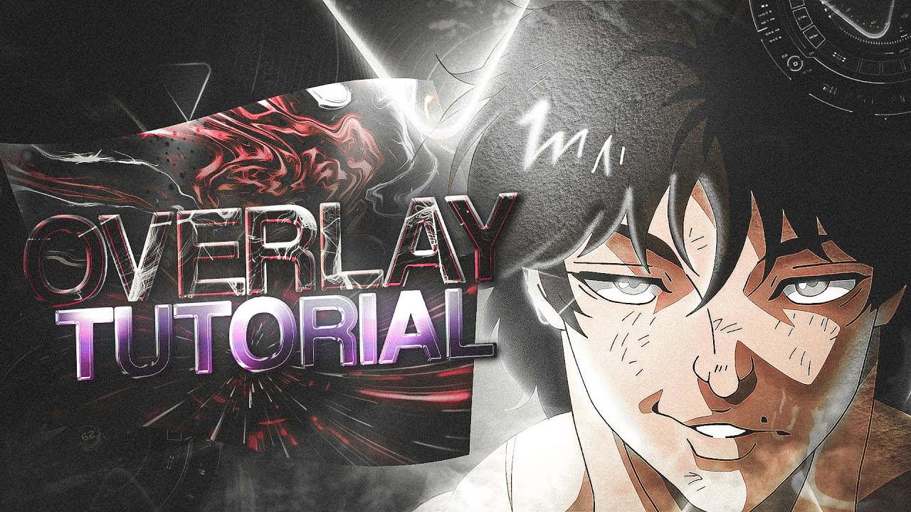 Make Animated Overlay For Your AMV / Filmora tutorial - YouTube