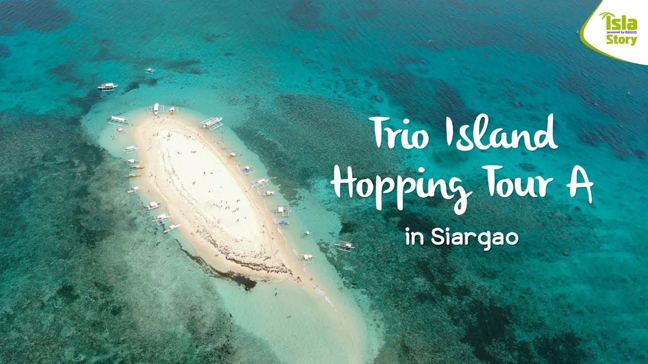 SIARGAO: Trio Island Hopping Tour A - YouTube