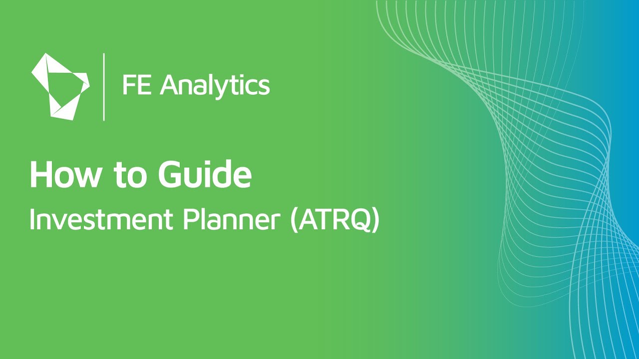 FE Analytics How to Guide - Investment Planner (ATRQ) - YouTube