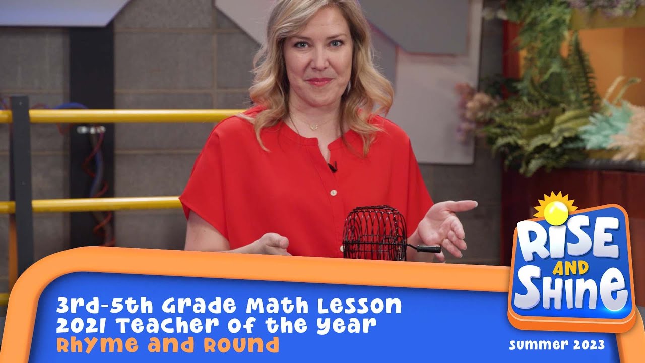 “Rise and Shine” K-2nd Grade Math Lesson with 2021 ATOY Susanna Post ...