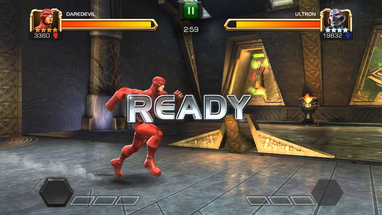 Daredevil vs ultron--MCC - YouTube