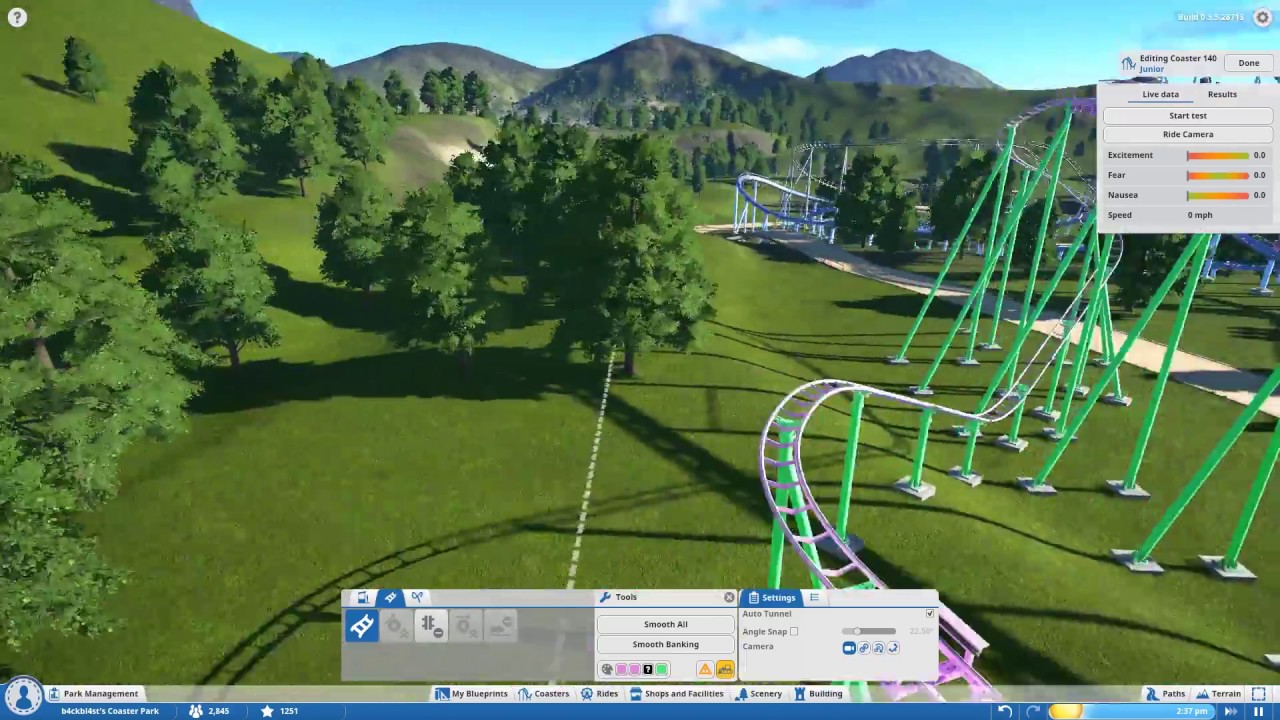 Planet Coaster - Tutorial - More than one train on a coaster track at once - YouTube
