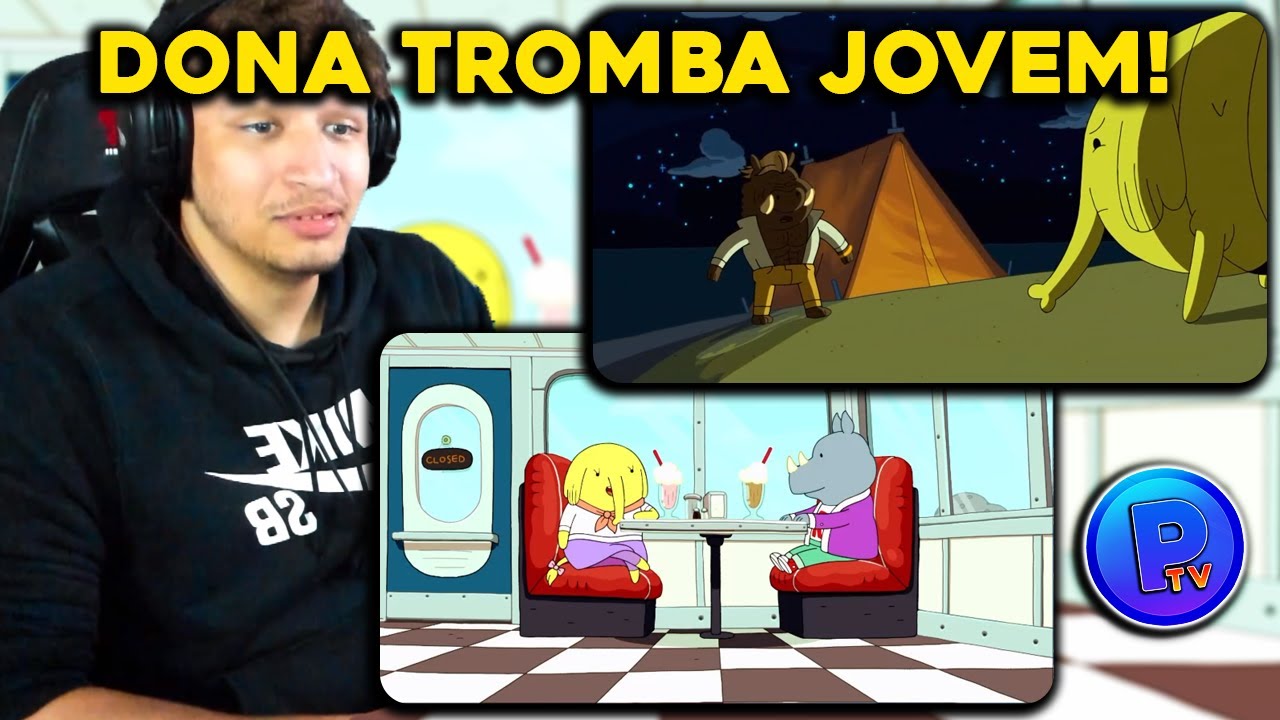 DONA TROMBA DEIXA TODOS DE LADO! | Hora de Aventura 10x06 REACT - YouTube