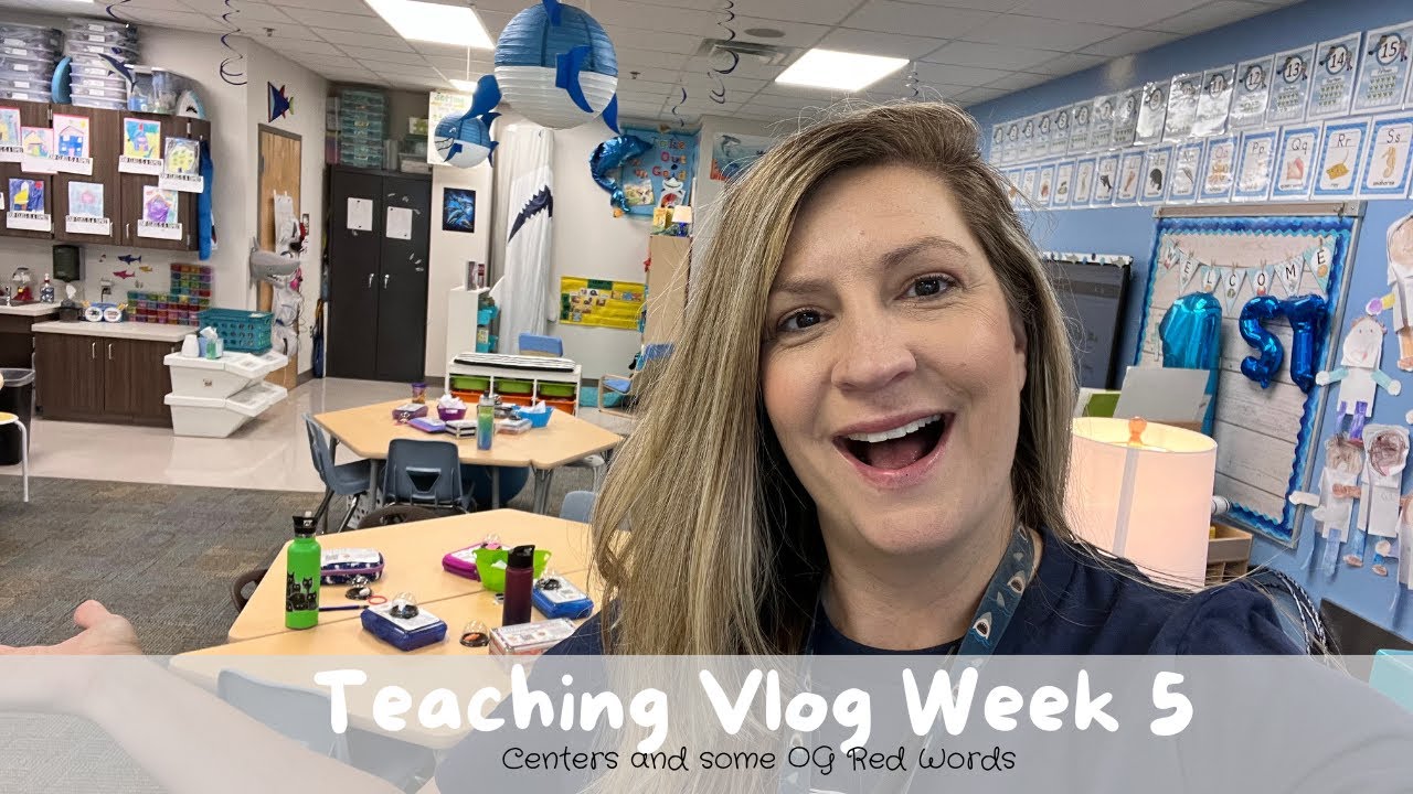 Teaching Vlog + 1st grade - YouTube