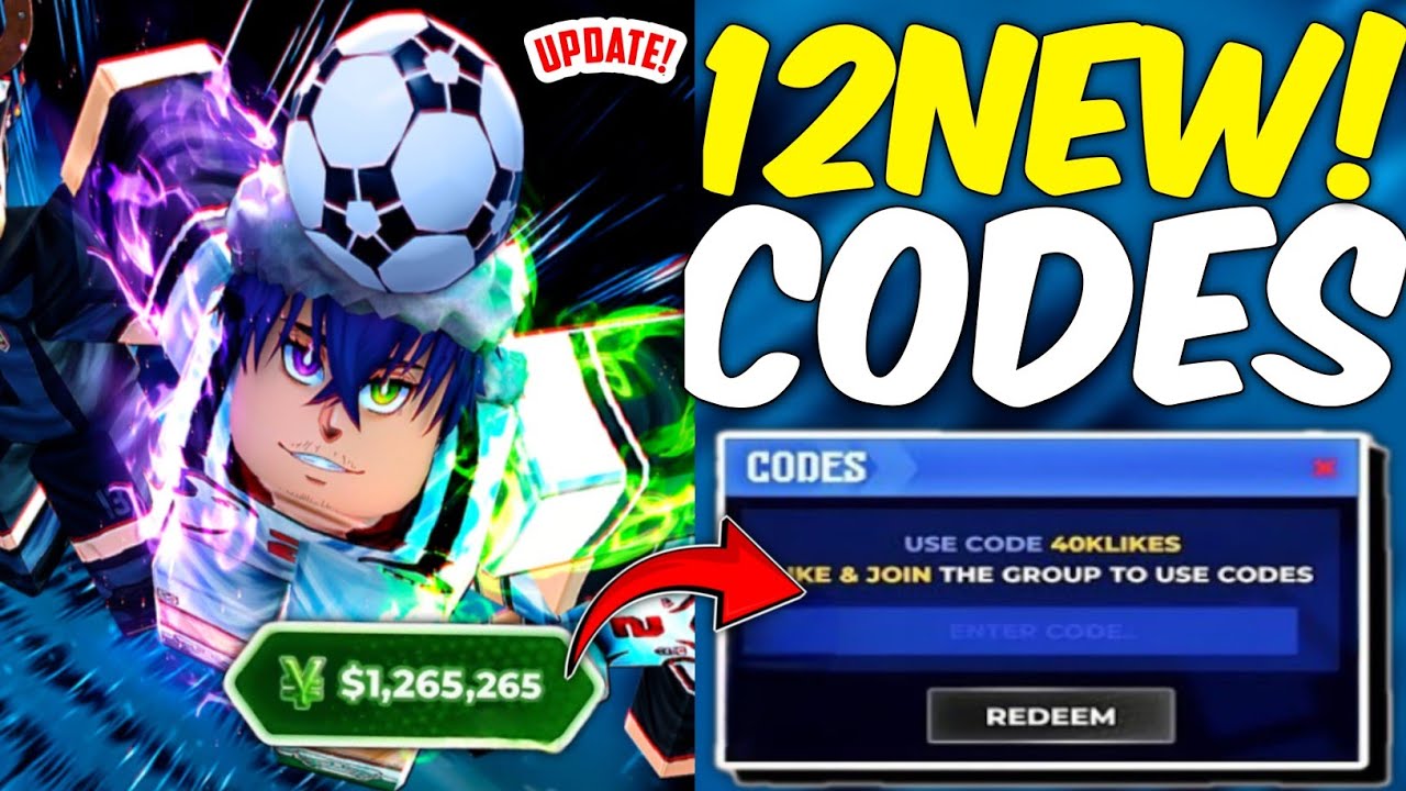 UPDATE ⚡ ALL WORKING CODES FOR BLUE LOCK RIVALS IN DECEMBER 2024 ...