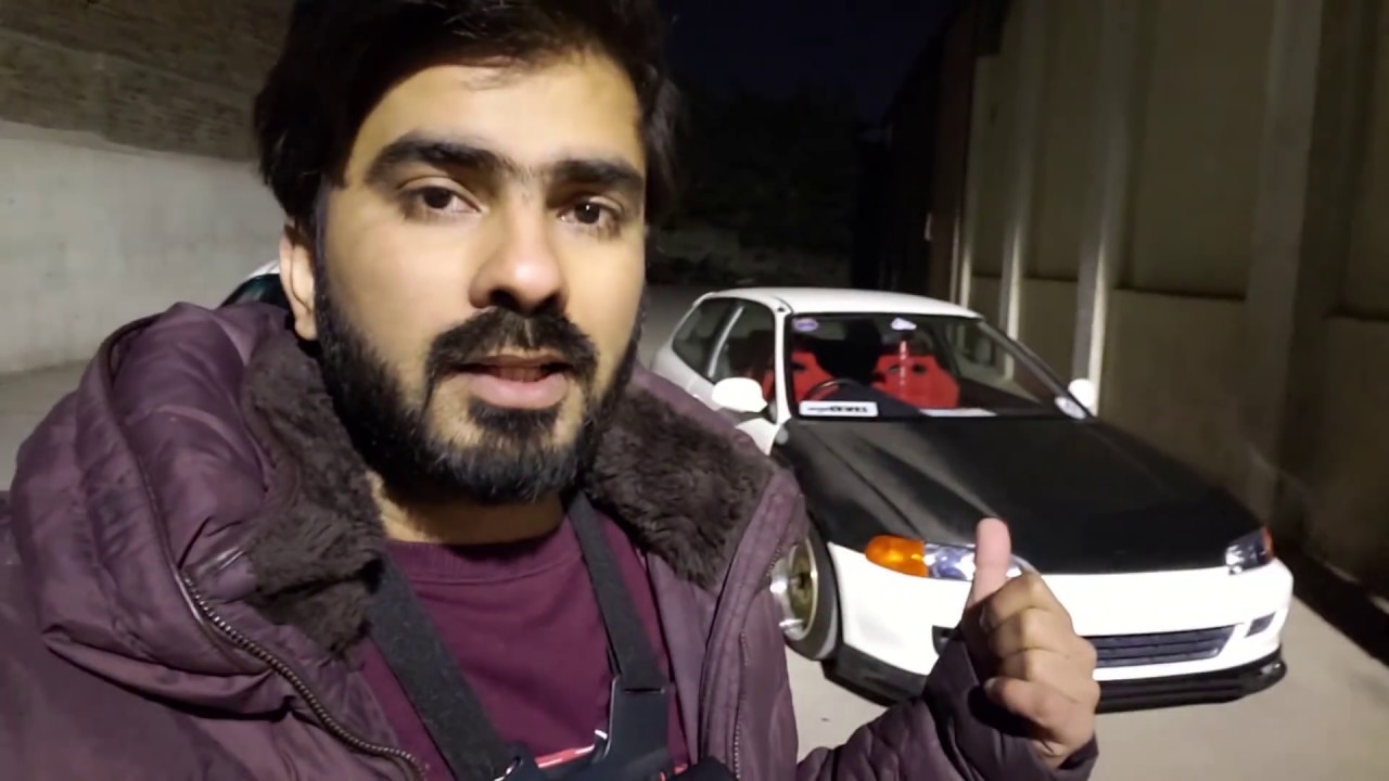 Arslan jutt carbon fiber civic / mena driving kesay sikhi? #vlog - YouTube