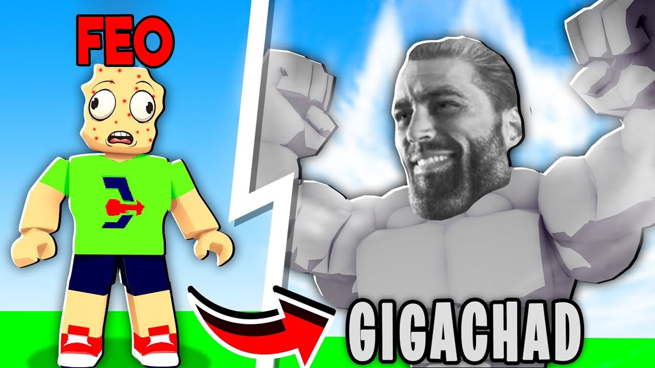 PASAR DE FEO A BONITO EN ROBLOX!! (Mogging Simulator) - YouTube