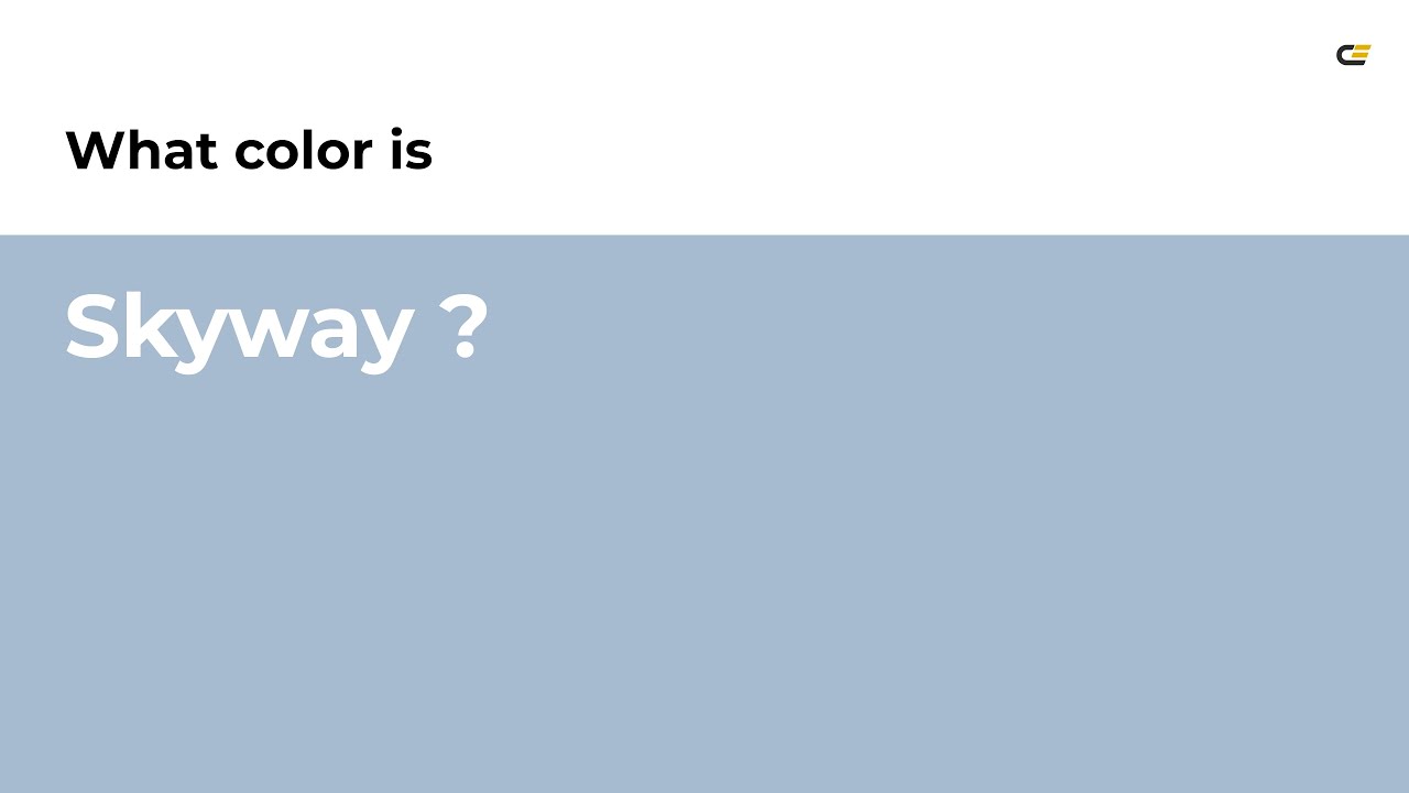 Skyway color #a6bbcf hex color - Blue color - Warm color a6bbcf - YouTube