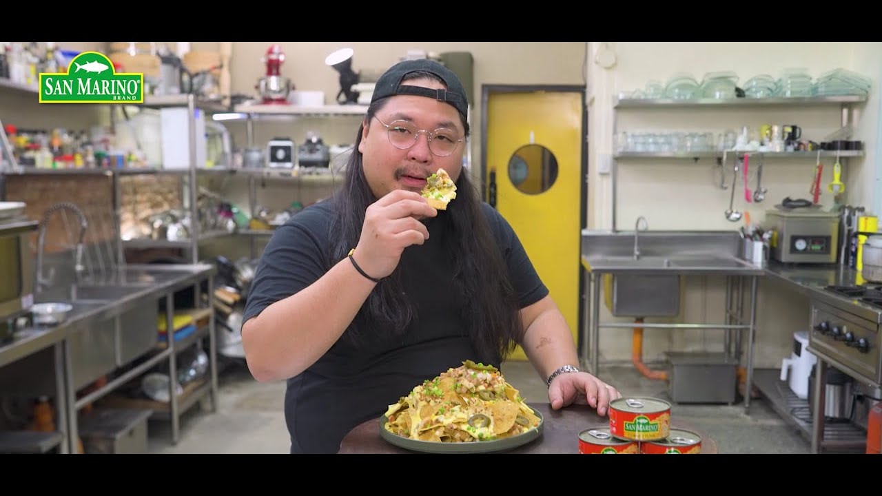 Enjoy this San Marino Corned Tuna Sisig Nachos l Ninong Ry - YouTube