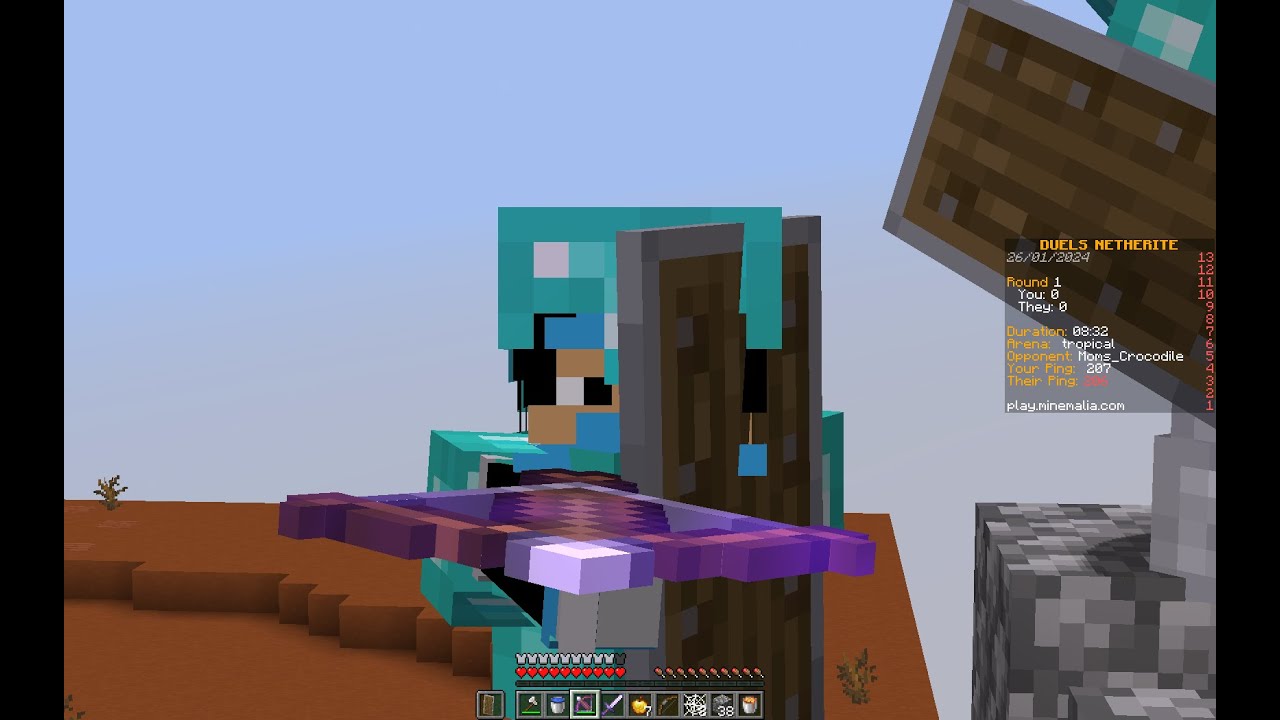Minecraft dueling - Minemalia Ep 2 - YouTube