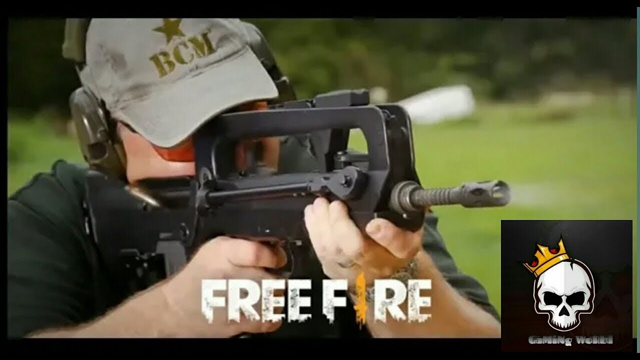Free Fire guns in real life|Free Fire|Guns rl|GaMiNg WoRLd - YouTube