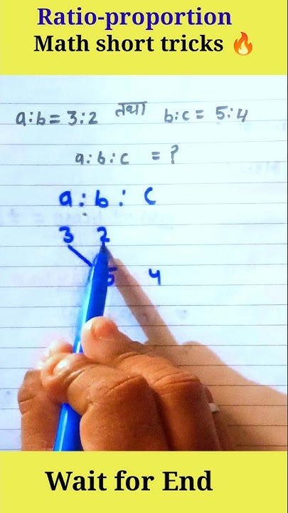 Ratio and Proportion||अनुपात और समानुपातन||maths short tricks||#shorts #viral #ratio-proportion ...