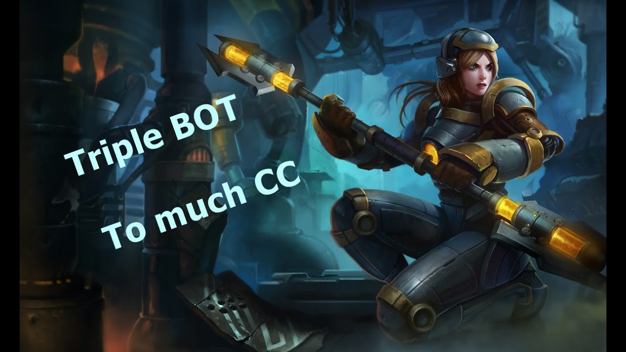 TRIPLE BOT CC of DOOM Morgana/Blitzcrank/Lux! - Lux Bot Lane Full ...
