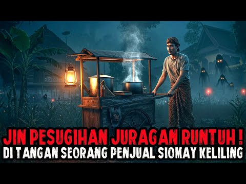 USTADZ MUDA MENYAMAR JADI PENJUAL SIOMAY KELILING HANYA UNTUK RUNTUHKAN JIN PESUGIHAN - CERITA HOROR