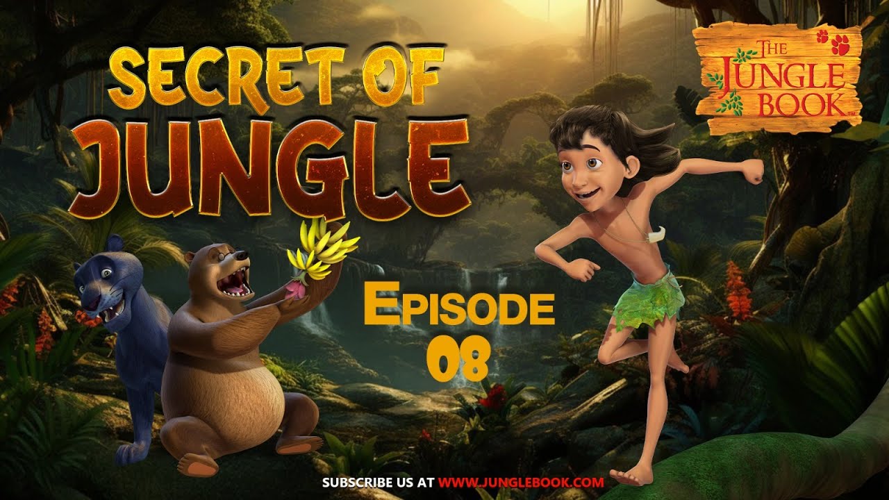 SECRETS OF JUNGLE 8 | MOWGLI CARTOON | Jungle Book Animated Series ...