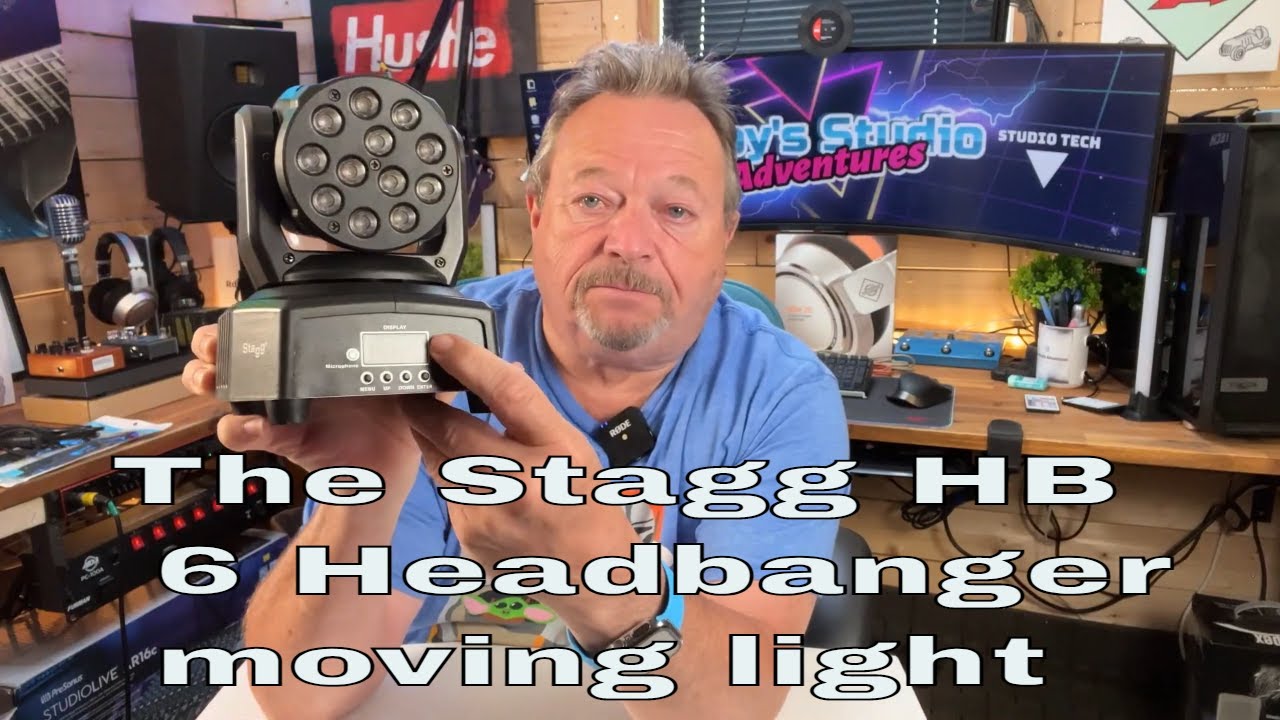 Stagg 6 Headbanger RGBW LED Light - YouTube