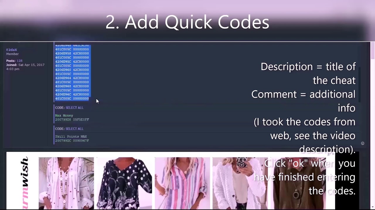 Save Wizard: How to restore a save game and add quick codes - YouTube