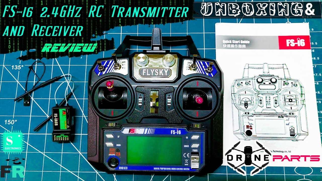 Unboxing | Full Detailed Review of FlySky FS-i6 Transmitter & Receiver ...
