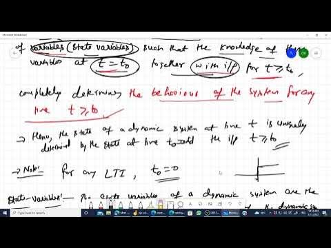 Lecture 3: State Space representation of System - YouTube