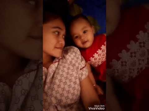 Keseruan sore hari hanum dn mama num