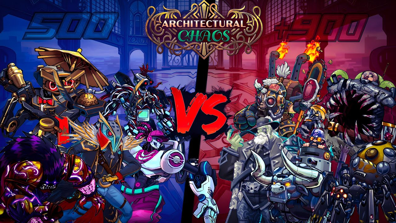 Architectural Chaos Raid, PvE Fights - Mutants Genetic Gladiators - YouTube
