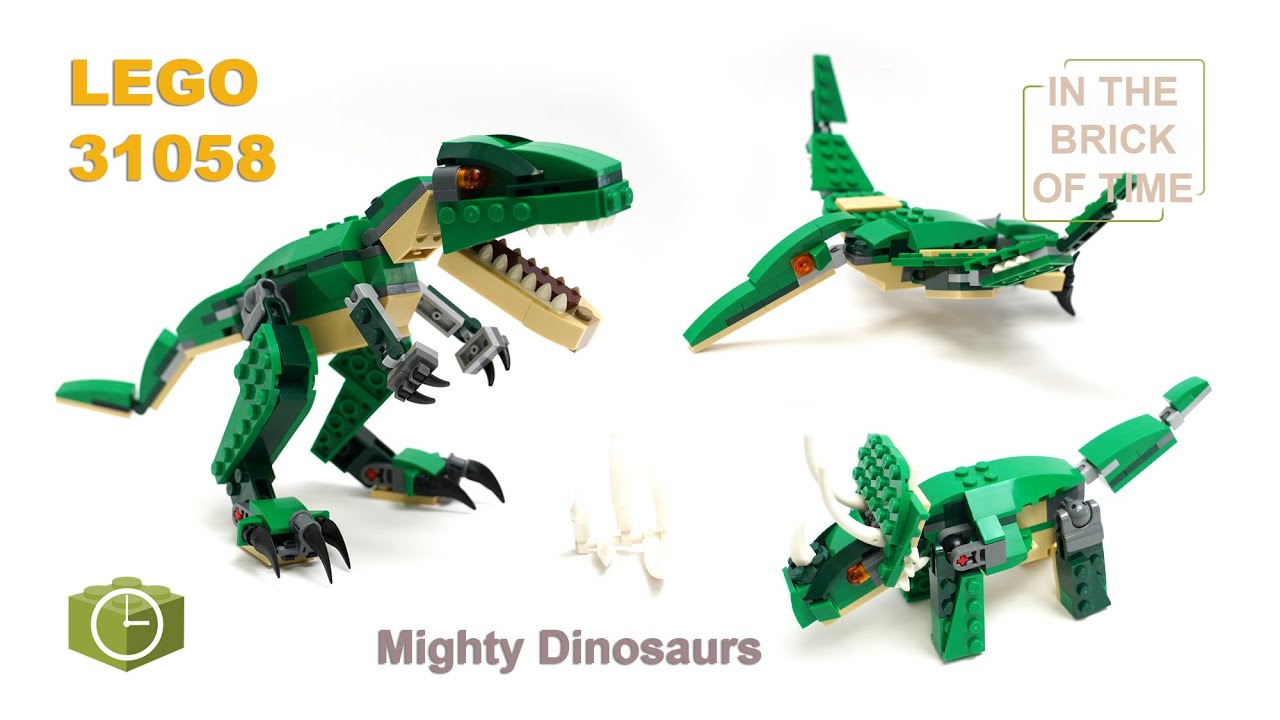LEGO 31058 Mighty Dinosaurs Speed Build - YouTube