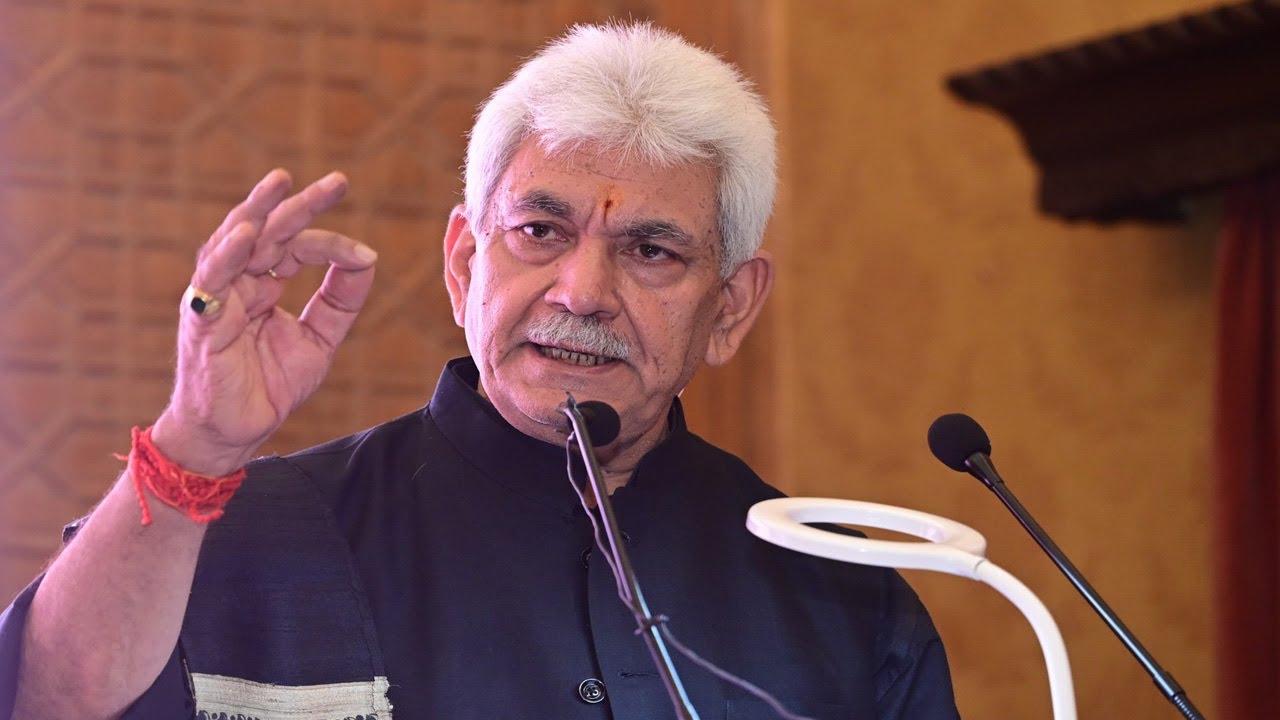 J&K Industrial Policy Best In Country In Terms Of Incentives: LG - YouTube