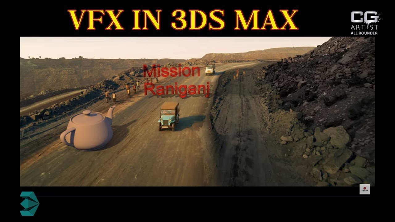 3DS MAX TUTORIAL : VFX IN 3DS MAX MATTE SHADOW - YouTube