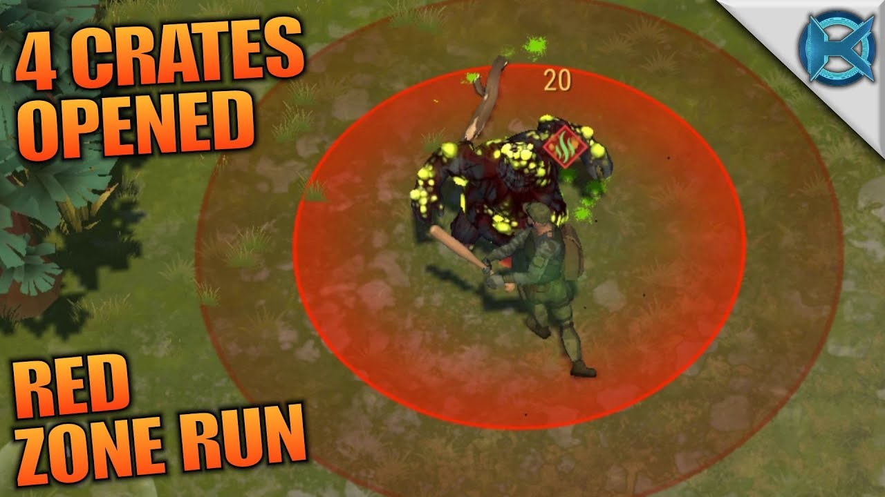 4 CRATES OPENED & RED ZONE RUN | Last Day on Earth: Survival | Let's ...