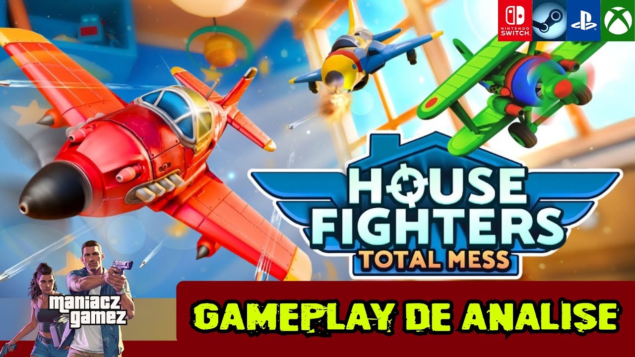 House Fighters: Total Mess - Conhecendo o Game - PS5 Pro - YouTube