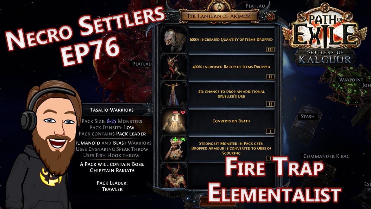 Making Sense of The Lantern of Arimor - Level 75-90 Fire Trap ...